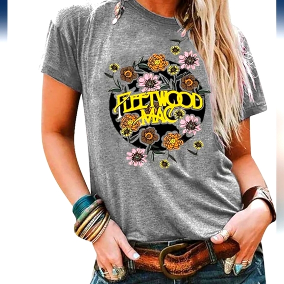 Boutique 9 | Tops | Fleetwood Mac Tee | Poshmark